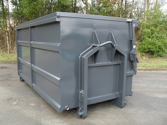 Containere med låg til hele Danmark | Se vores containere her