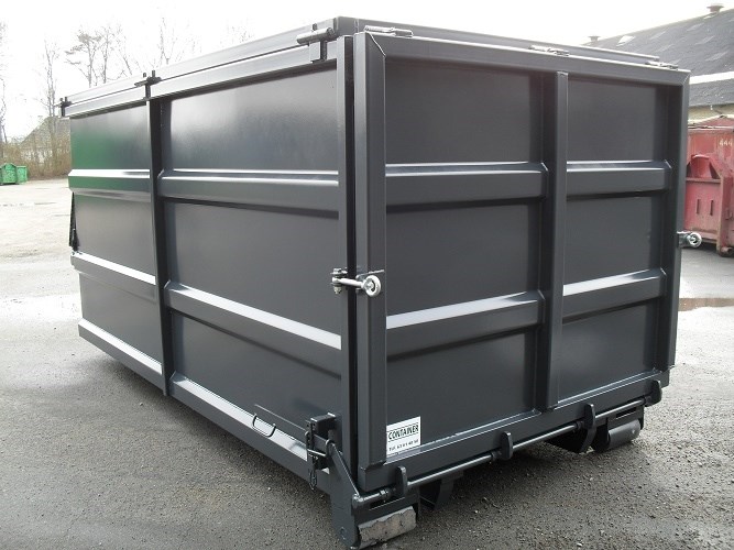 Containere med låg til hele Danmark | Se vores containere her